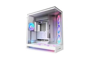 Achetez votre Nzxt H9 Flow RGB+ (2025) Dual-Chamber Mid-Tower Case w ...